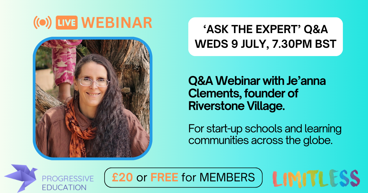 Webinar Schedule 2025 Progressive Education