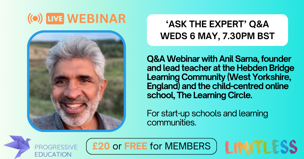 Webinar Schedule 2026 Progressive Education